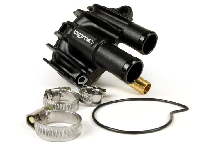 Coperchio pompa acqua BGM nero anodizzato Vespa GTS 125 250 300 – Tutto ...